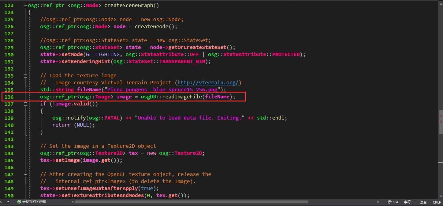 osg::ref_ptr＜osg::Image＞ image = osgDB::readImageFile(fileName)； image指针为空-CSDN博客