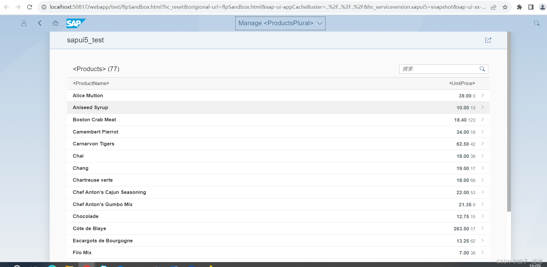 SAP Web IDE Fiori开发学习-02创建第一个简单的模版例子-CSDN博客