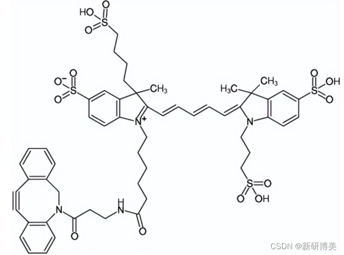 Alexa Fluor 647 DBCO，AF647 二苯并环辛炔，AF647 DBCO_alexa fluor 647结构-CSDN博客