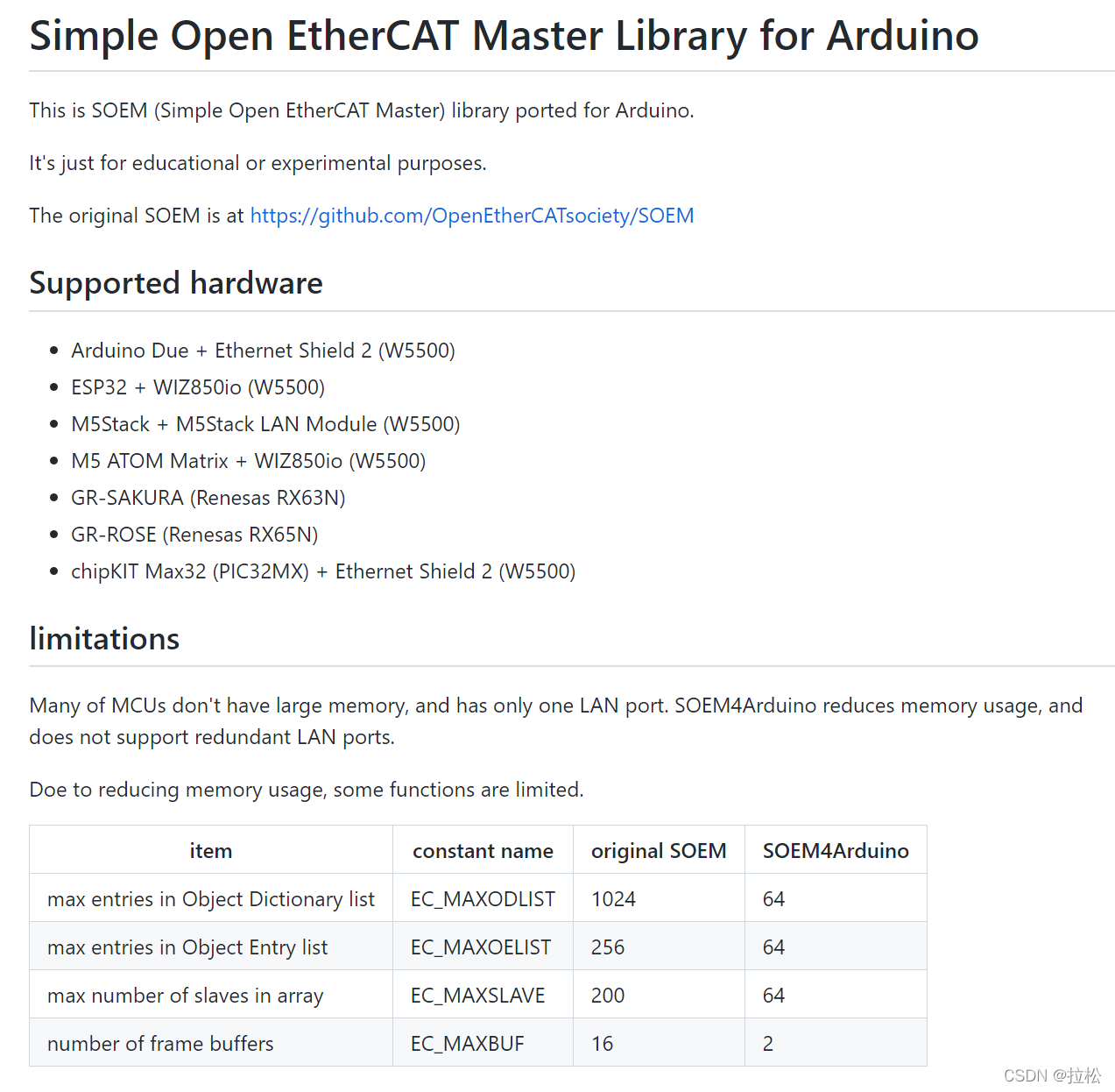 soem移植 SOEM源码 基于STM32构建EtherCAT主站_「已注销」的博客-CSDN博客_ethercat主站代码stm32