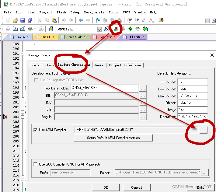 KeilMDK 上安装最新AC6编译器版本 Arm Compiler for Embedded 6.20.1_arm compiler 6 下载-CSDN博客