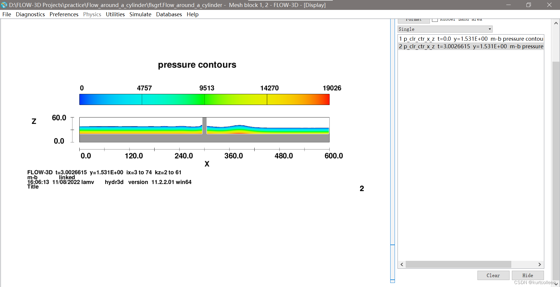 【Flow3D】水利冲淤模型练习步骤记录_flow3d冲刷-CSDN博客