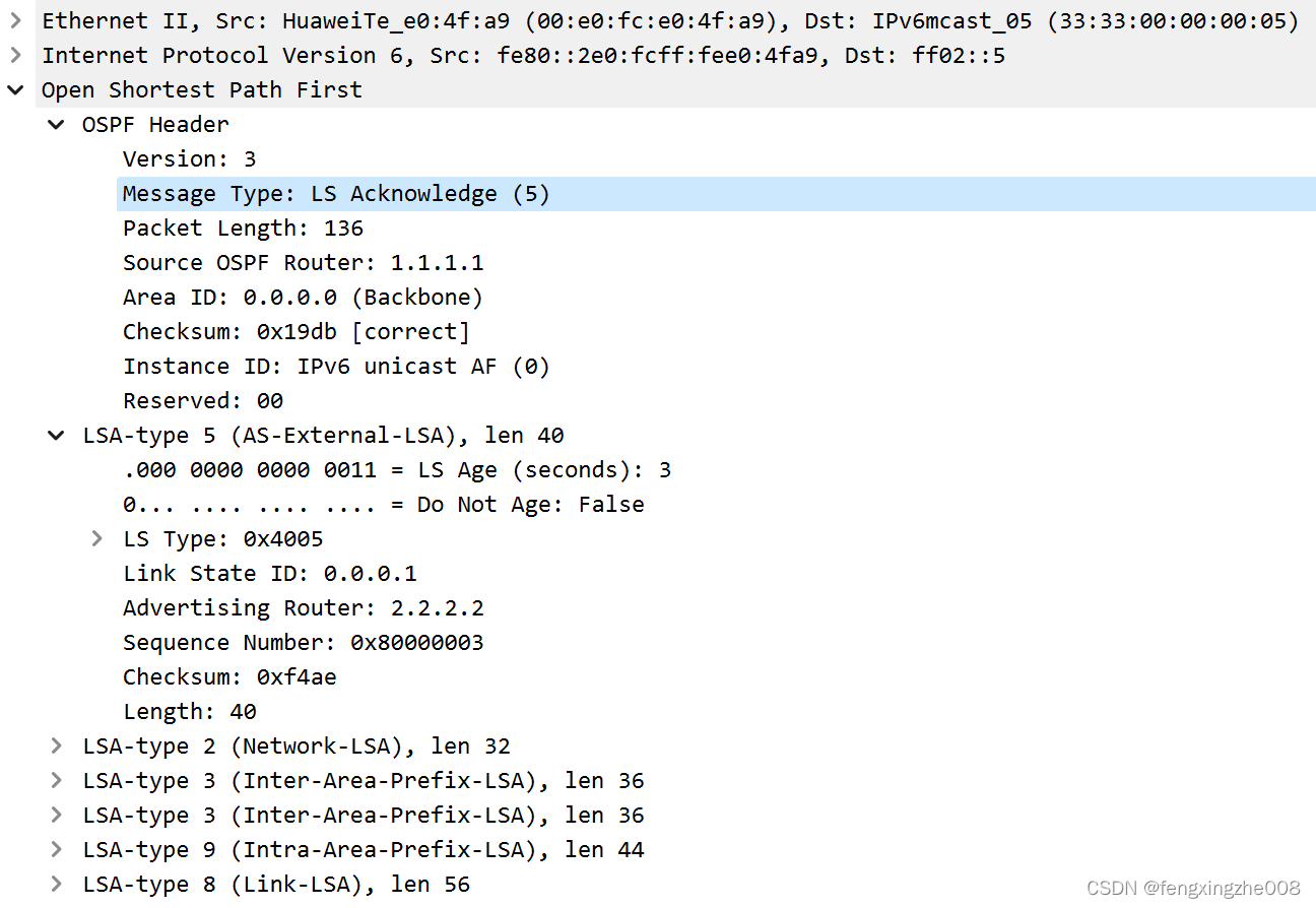 基于IPv6的OSPFv3/ISISv6-原理介绍+报文解析+配置示例-CSDN博客
