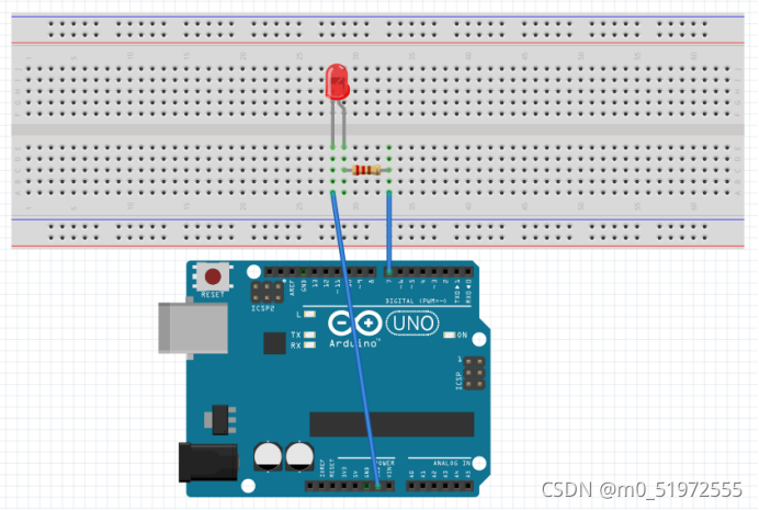 Arduino点亮led灯 Csdn博客
