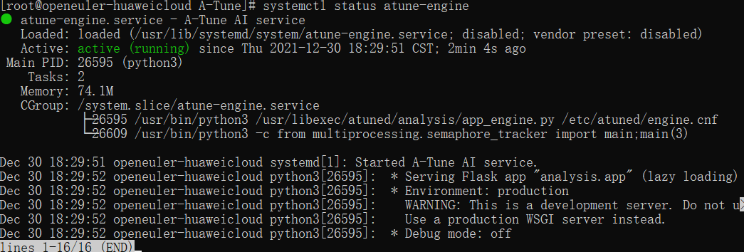 openEuler实验之A-Tune智能调优_atune-CSDN博客