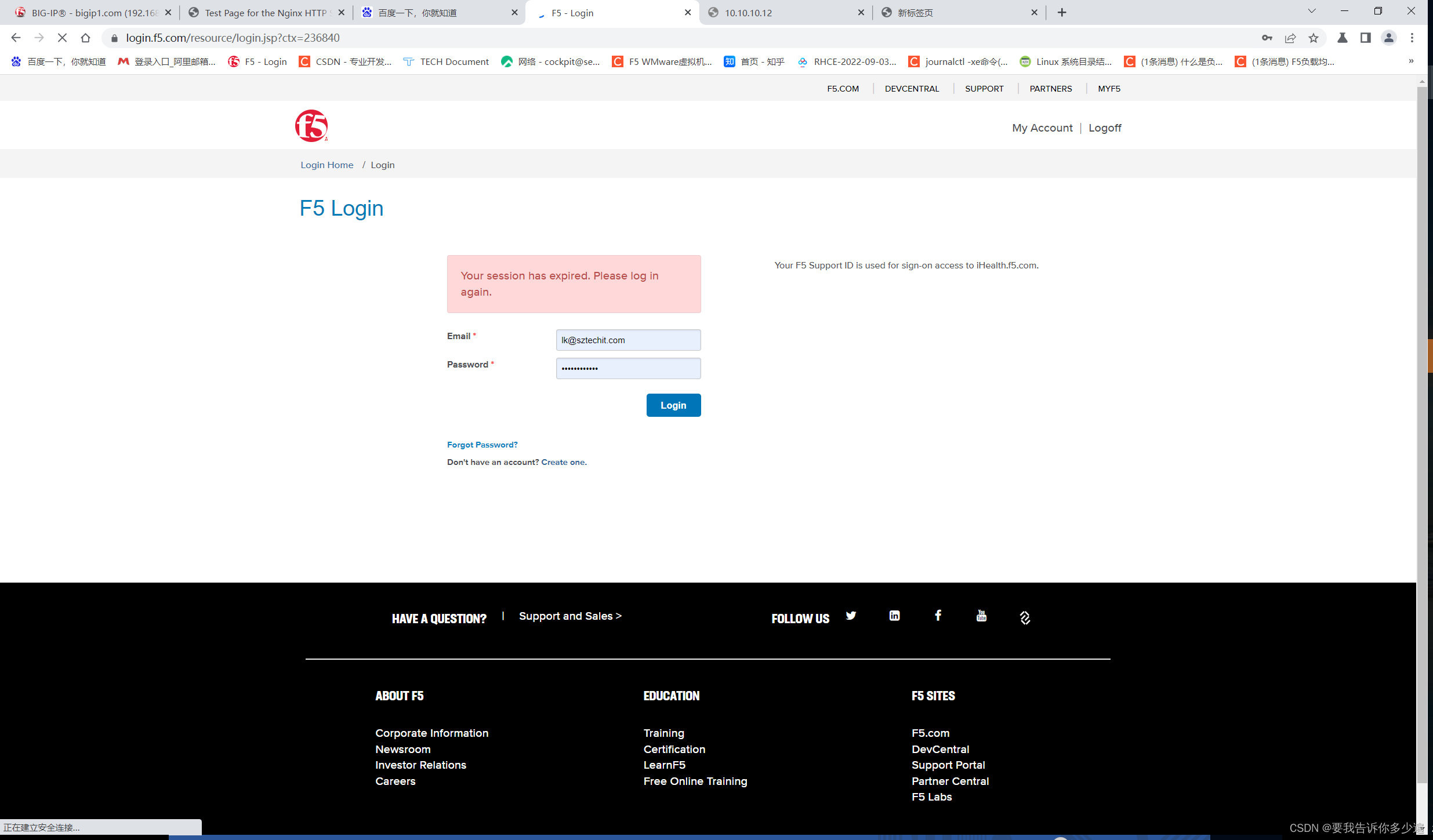 F5 WMware虚拟机配置HA高可用详解_f5虚拟机_要我告诉你多少遍的博客-CSDN博客