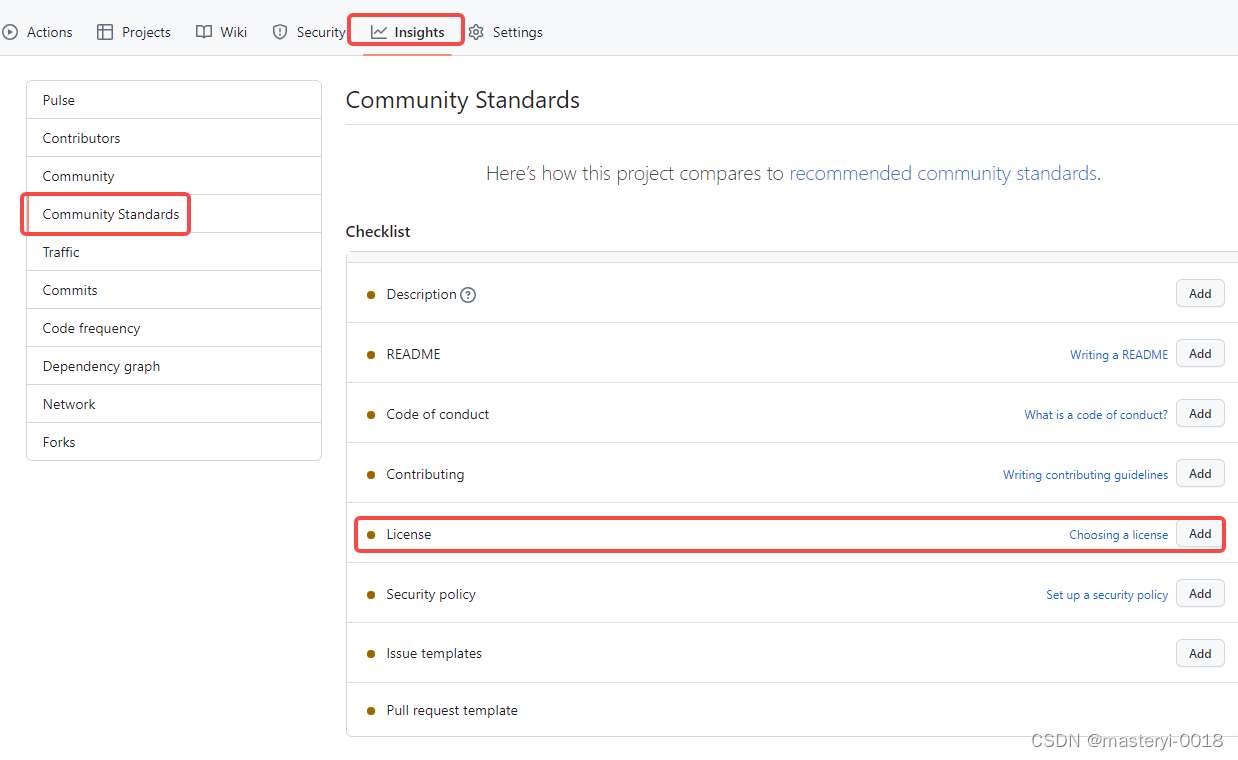 向已有项目添加LICENSE_git license-CSDN博客