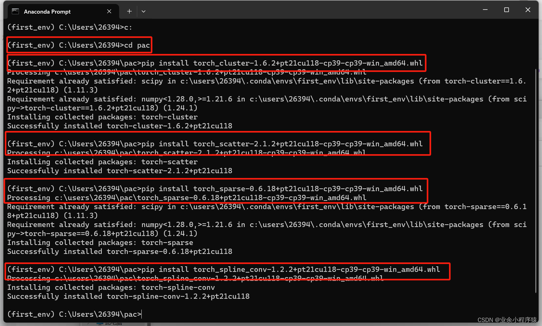 简洁下载pytorch_geometric_pytorch geometric下载-CSDN博客