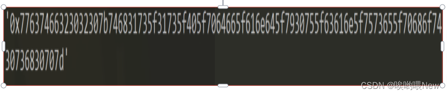 Ctf题集【buuctf Misc】 Wustctf2020 爬1 Wustctf2020 爬 1 Csdn博客