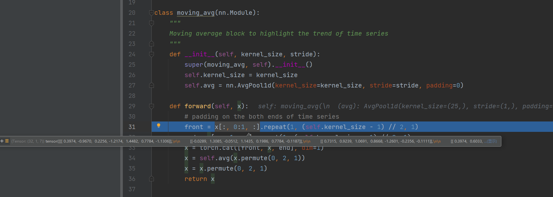 Autoformer pytorch代码解读（1）进入attention的计算之前的步骤 transformer学习笔记_autoformer代碼解讀-CSDN博客