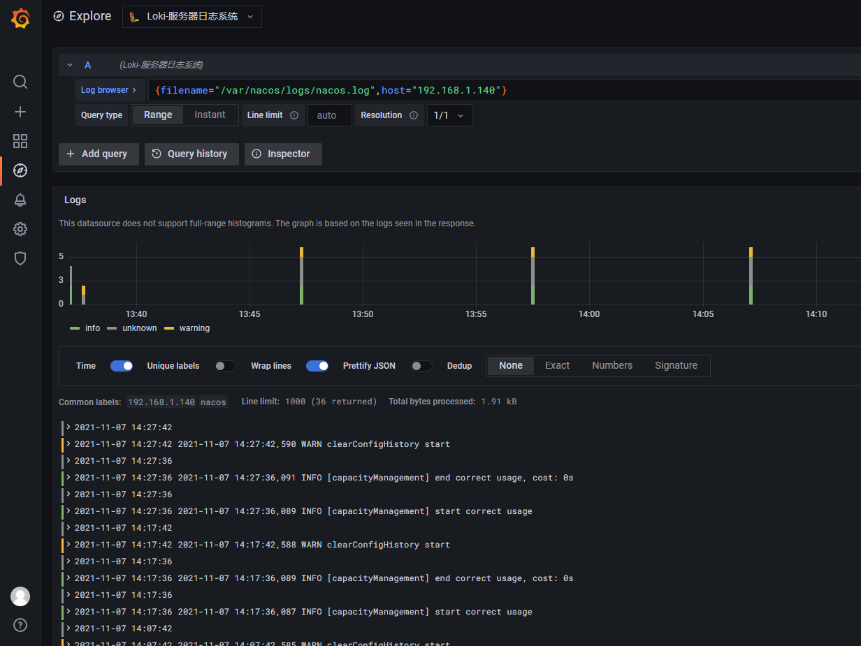 Docker部署Grafana loki日志聚合系统和Prometheus监控报警系统_xiaxia2022的博客-CSDN博客