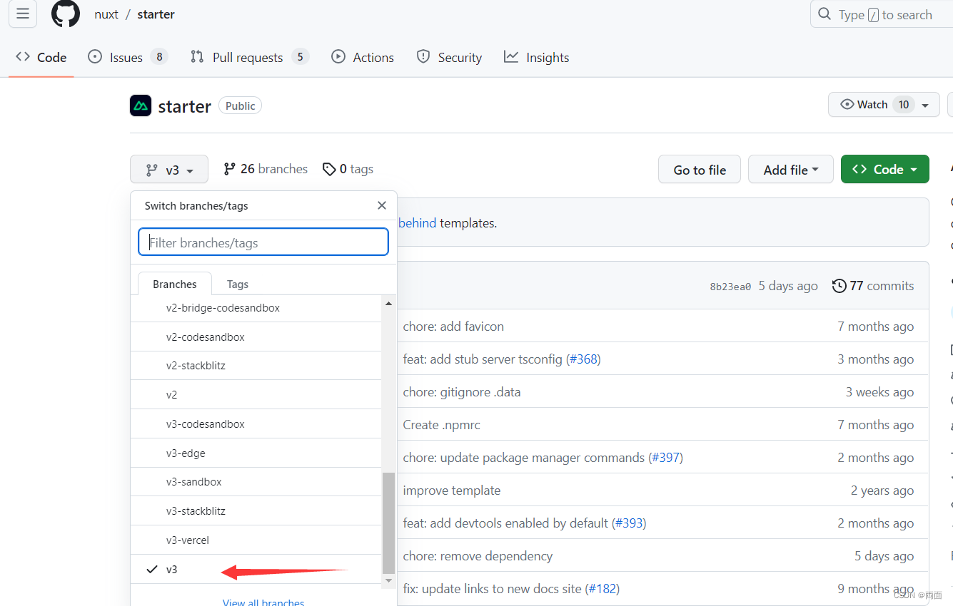 Nuxt3项目初始化模板_nuxtjs 初始模板下载-CSDN博客