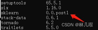 安装sklearn成功出现Version为0.0.post1运行报错no module named sklearn_sklearn 0.0版本运行不了-CSDN博客