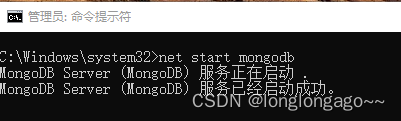 数据库连接失败 MongooseServerSelectionError: connect ECONNREFUSED 127.0.0.1:27017-CSDN博客