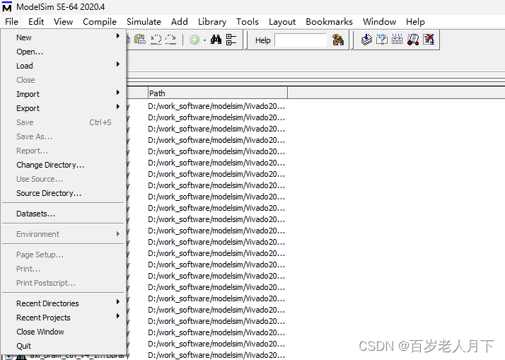 modelsim独立仿真DDR4（axi4）_vivado axi ddr 仿真-CSDN博客