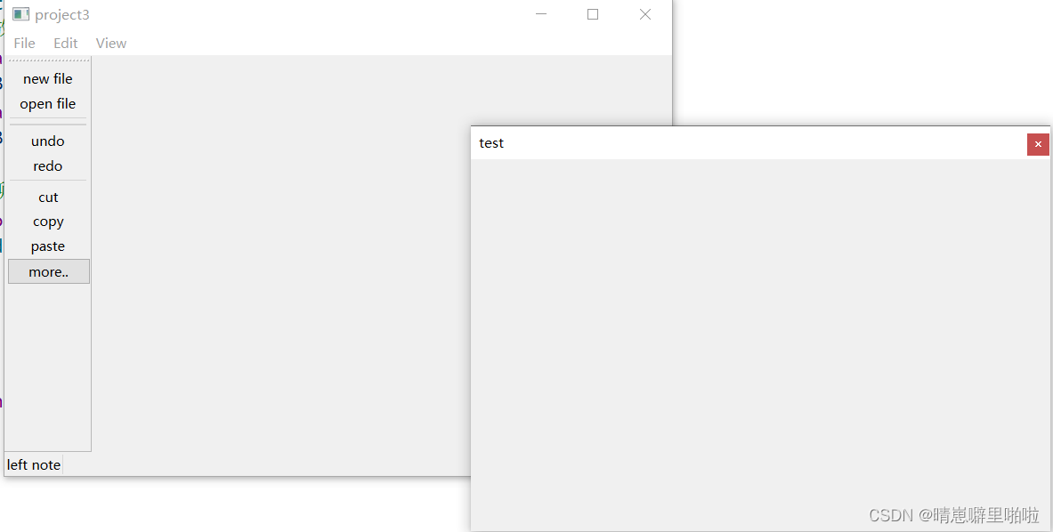 QT学习笔记（七）QMainWindow：实现一个简单的界面_怎么用qt做出菜单界面-CSDN博客