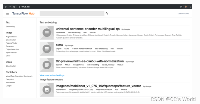 【Keras】TensorFlow Hub 模型复用_hub.keraslayer-CSDN博客