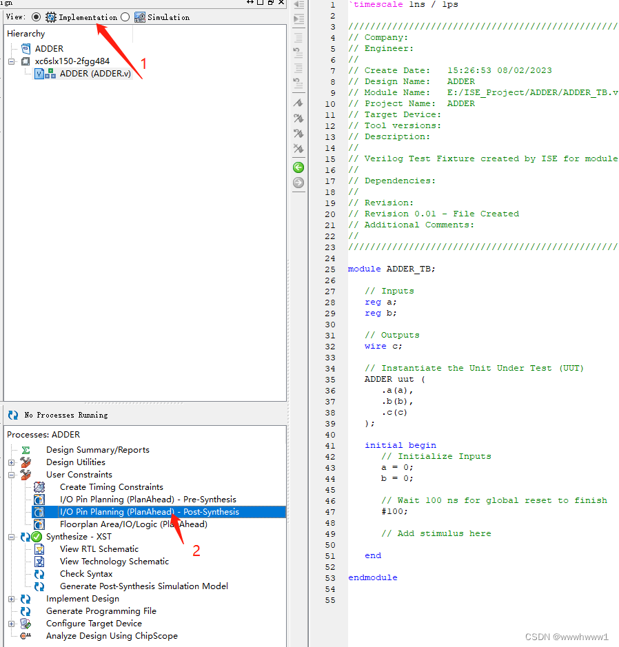 ISE 14.7基础使用方法_ise14.7-CSDN博客