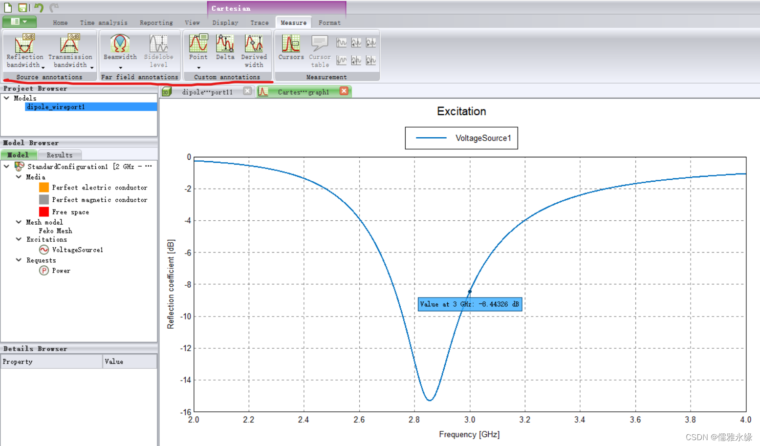 Feko仿真偶极子天线学习笔记_feko的舰艇-CSDN博客
