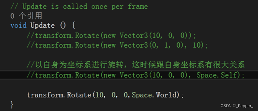 Unity组件学习笔记1_unity space.self-CSDN博客