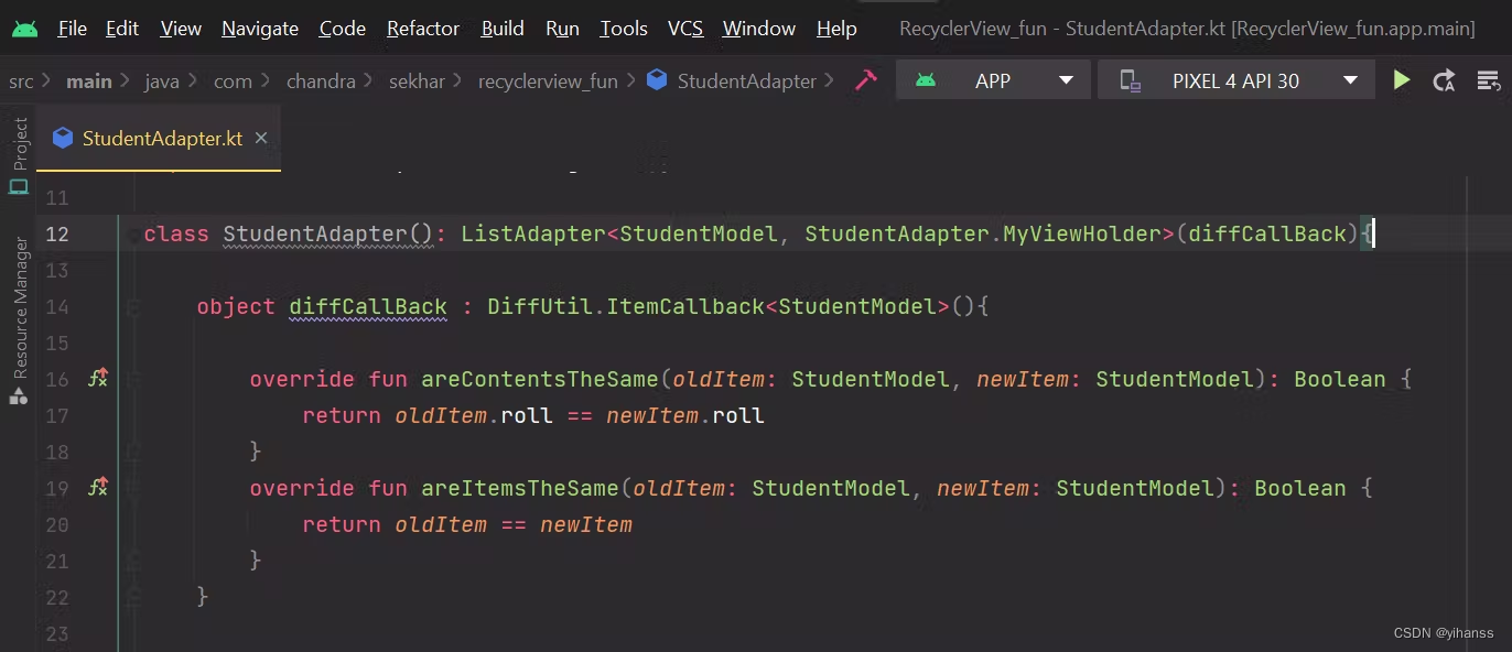 在android中实现recyclerview并显示动态数据？ 怎么实现recyclerview适配器显示数据 Csdn博客
