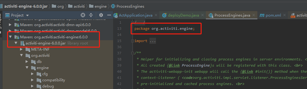 engine.ActivitiException: Could not update Activiti database schema: unknown version from ...
