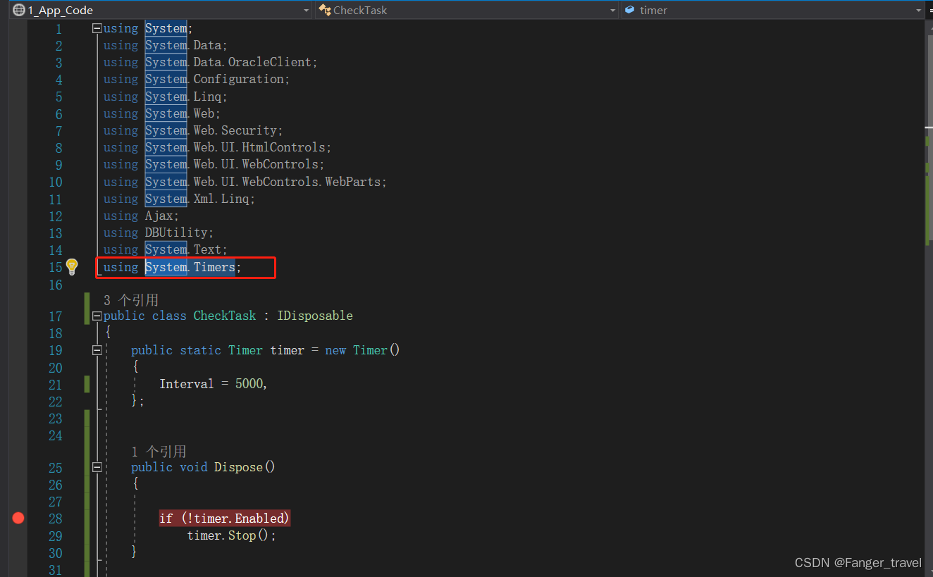 C#计时器通过Global托管实现_c# 全局计时器-CSDN博客