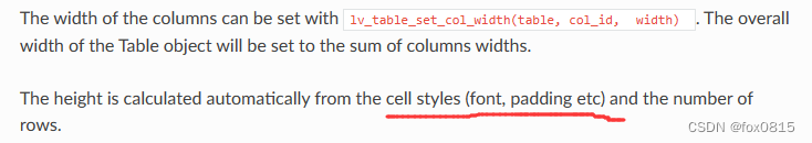 lvgl怎样修改小控件table的行高_lvgl表格-CSDN博客