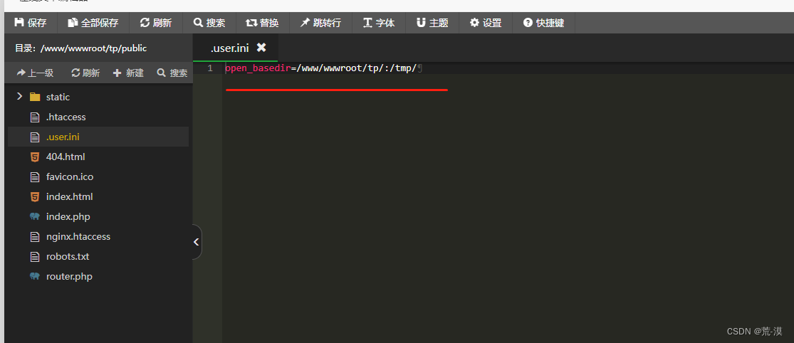 TP6|TP8 Linux Warning: require(): open_basedir restriction in effect. 网站搭建好访问报错-CSDN博客
