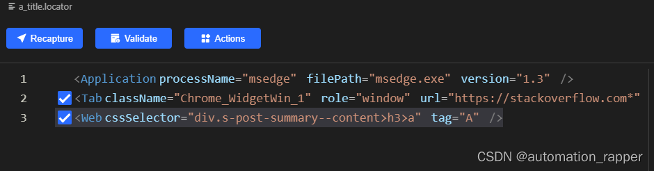 自动化抓取stackoverflow问题列表_stackoverflow 如何捕获_automation_rapper的博客-CSDN博客