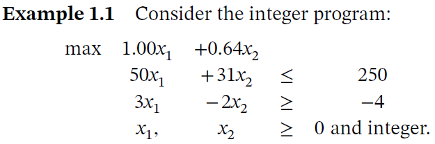 《Integer Programming》第一章读书笔记_ideal formulation-CSDN博客