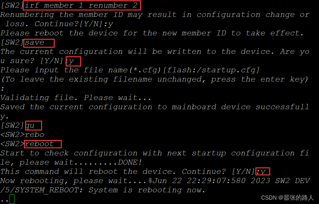 华三堆叠IRF配置案例-CSDN博客