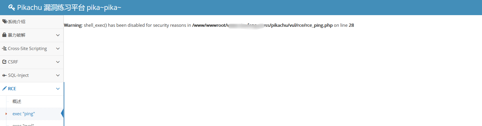 Warning: shell_exec() has been disabled for security reasons in x.x.x.x.....解决办法_package ...