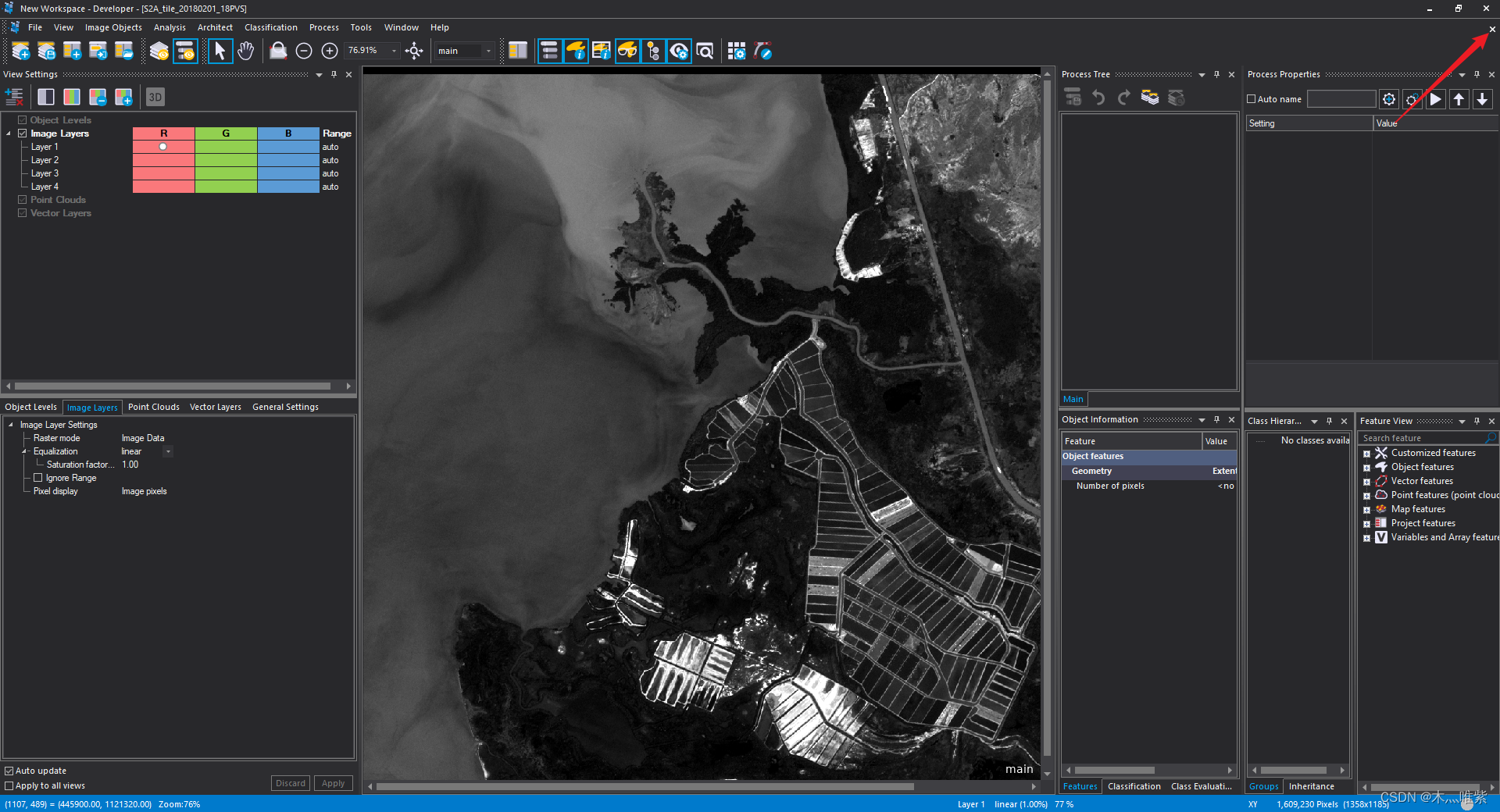 【eCognition入门】1. 创建一个项目_ecognition教程-CSDN博客
