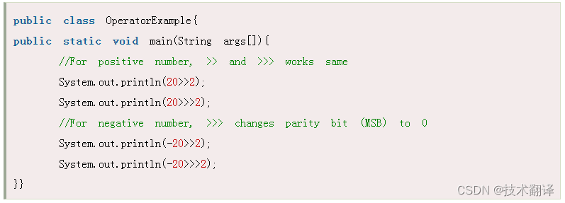 事无巨细说java之 Java 中的运算符如果取值是1则赋值为3java Csdn博客