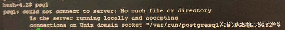 psql 连不上数据库_psql: error: connection to server at "127.0.0.1", -CSDN博客