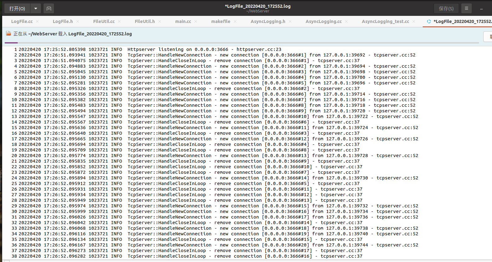 从零开始自制实现WebServer（十五）---- 日志库部分完结啦 实用小件DOUBLE-BUFFERING优化异步写入性能_webserver 做一个全局的报错日志-CSDN博客