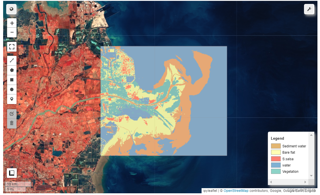 geemap学习笔记 06 geemap 非监督分类案例_geemap标记聚类-CSDN博客