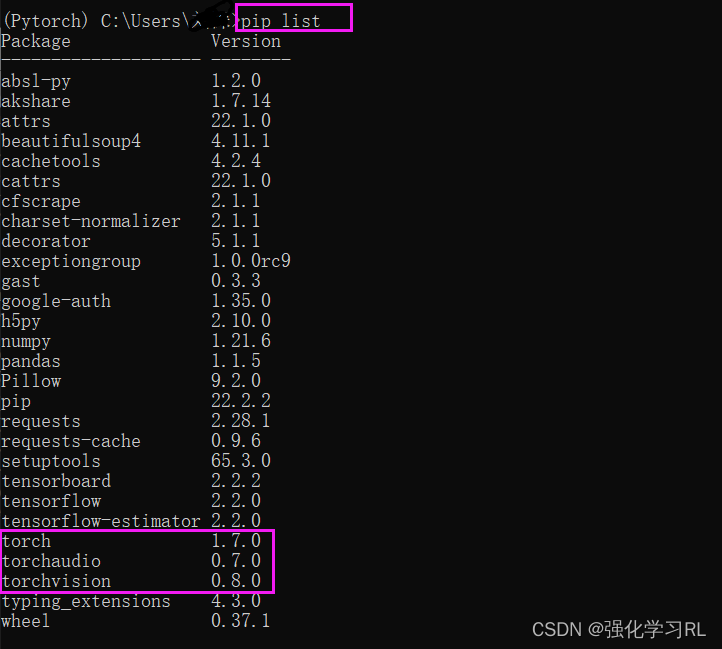 如何在anaconda里面配置pytorch环境(Win10+驱动程序版本11.6+ 下载的是pytorch1.7.0+cudatoolkit11.0+torchvision 0.8.0 ...