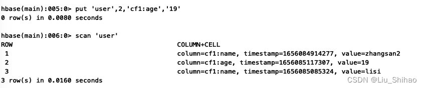 Mac环境部署单机版Hbase及使用JavaAPI对Hbase增删改查_hbase单机版 javaapi-CSDN博客