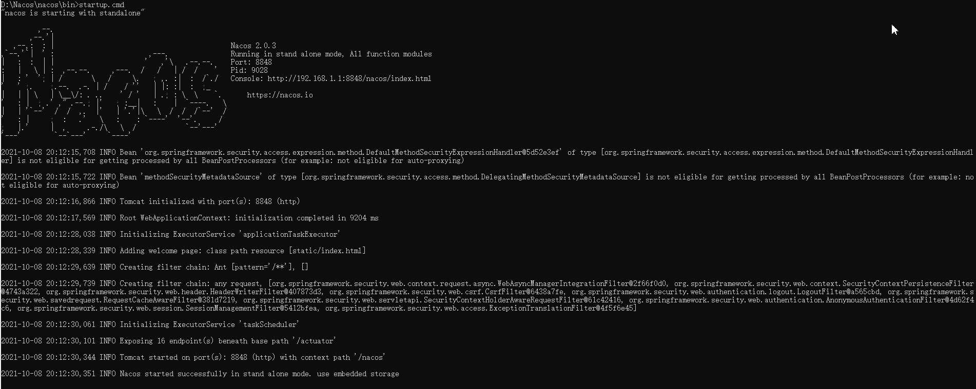 Nacos笔记-对Nacos初步认识_nacos配置文件存在哪里-CSDN博客