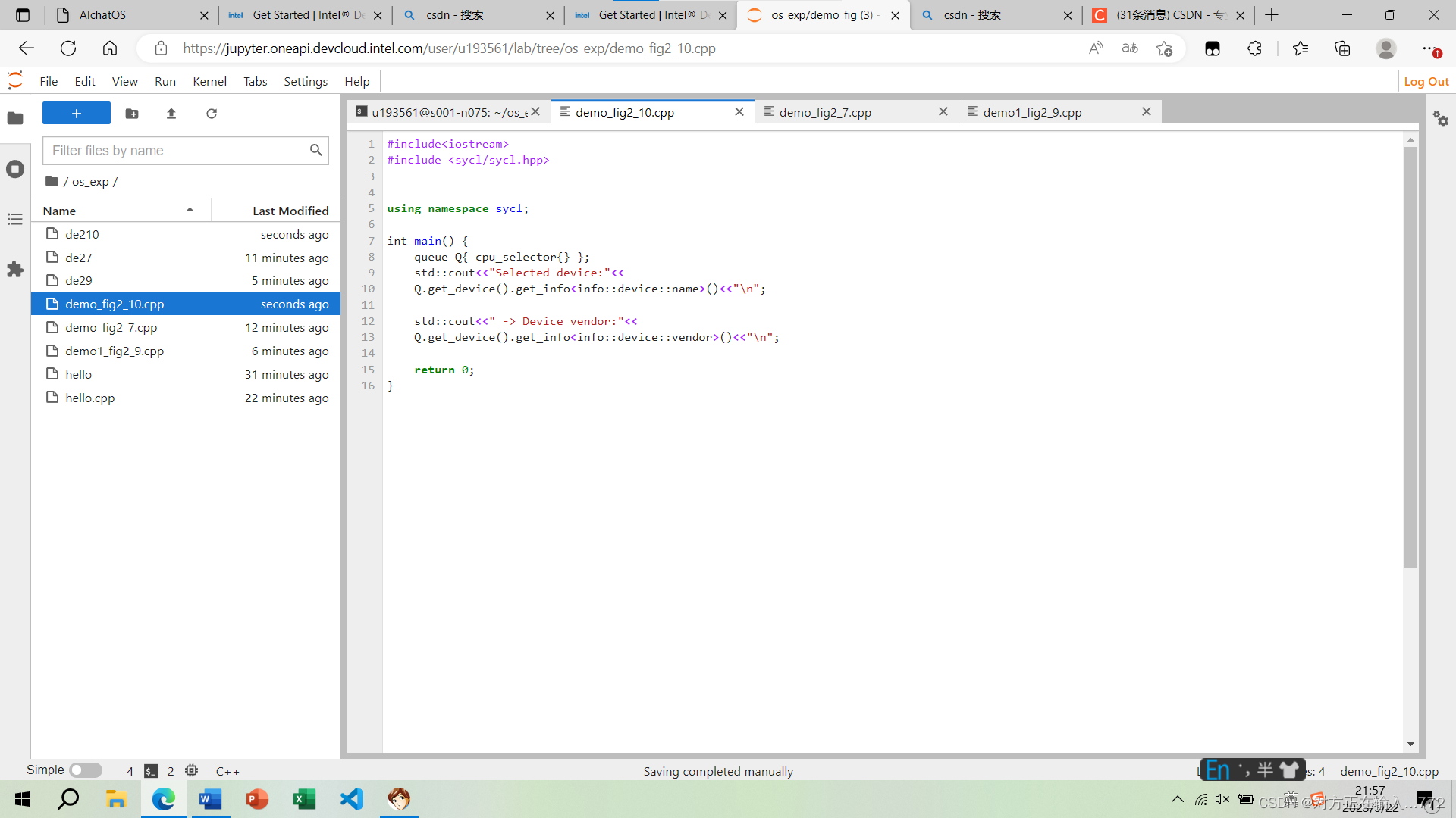 操作系统实验，oneapi_oneapi适配麒麟系统-CSDN博客