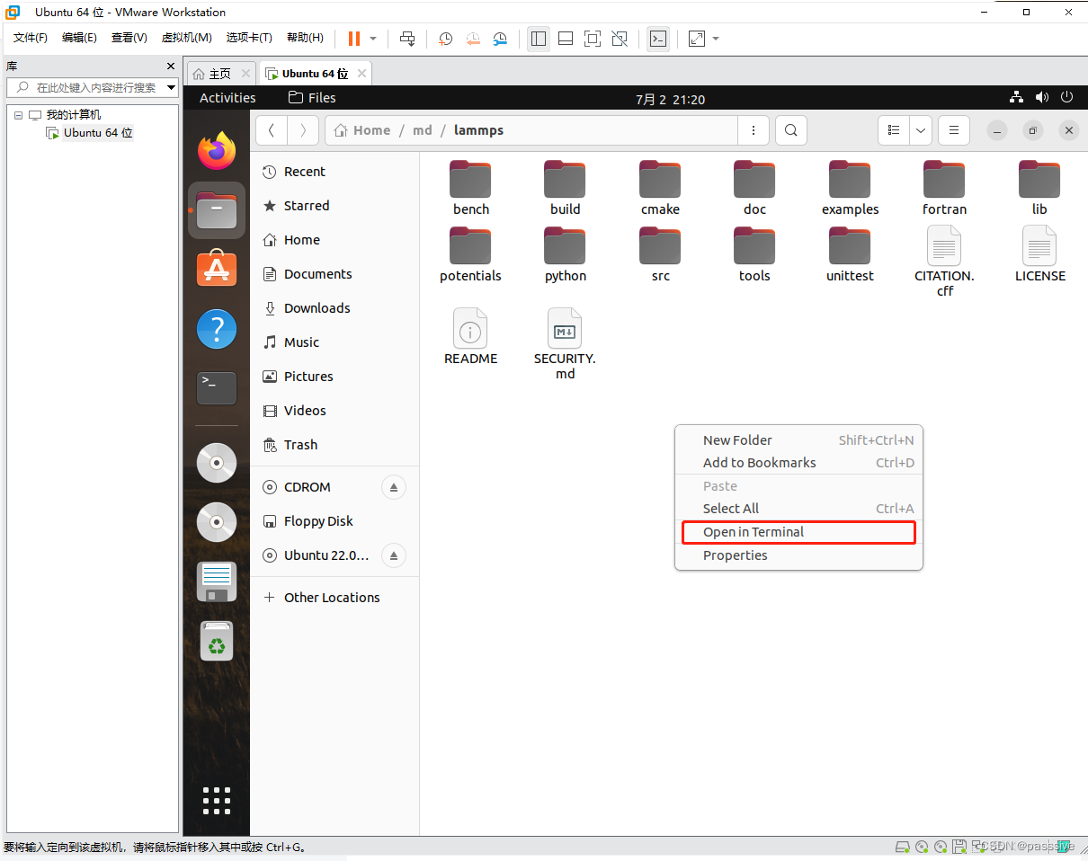 Ubuntu 22.04安装LAMMPS（CMAKE方式）_ubuntu安装lammps-CSDN博客