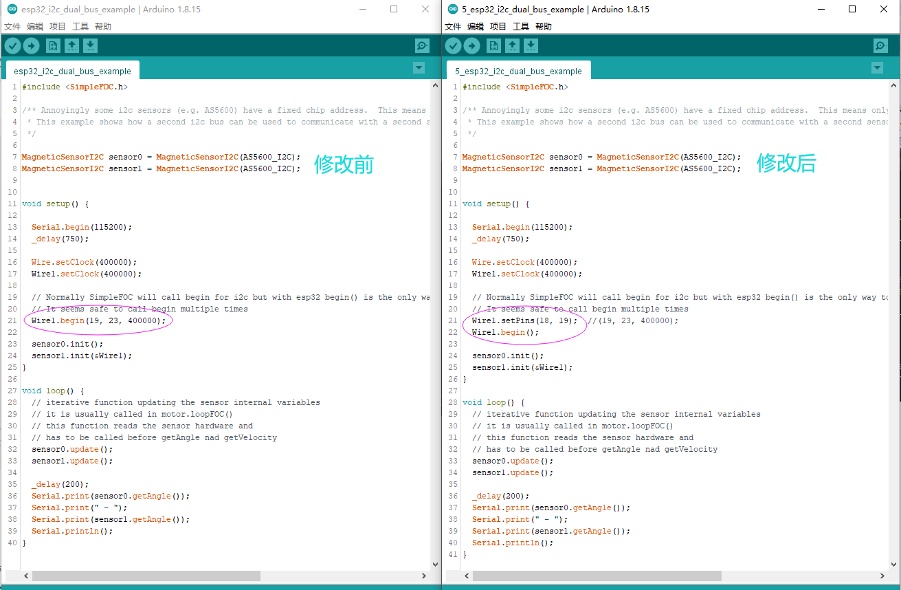 SimpleFOC之ESP32（六）—— 双电机控制_simple foc shield-CSDN博客