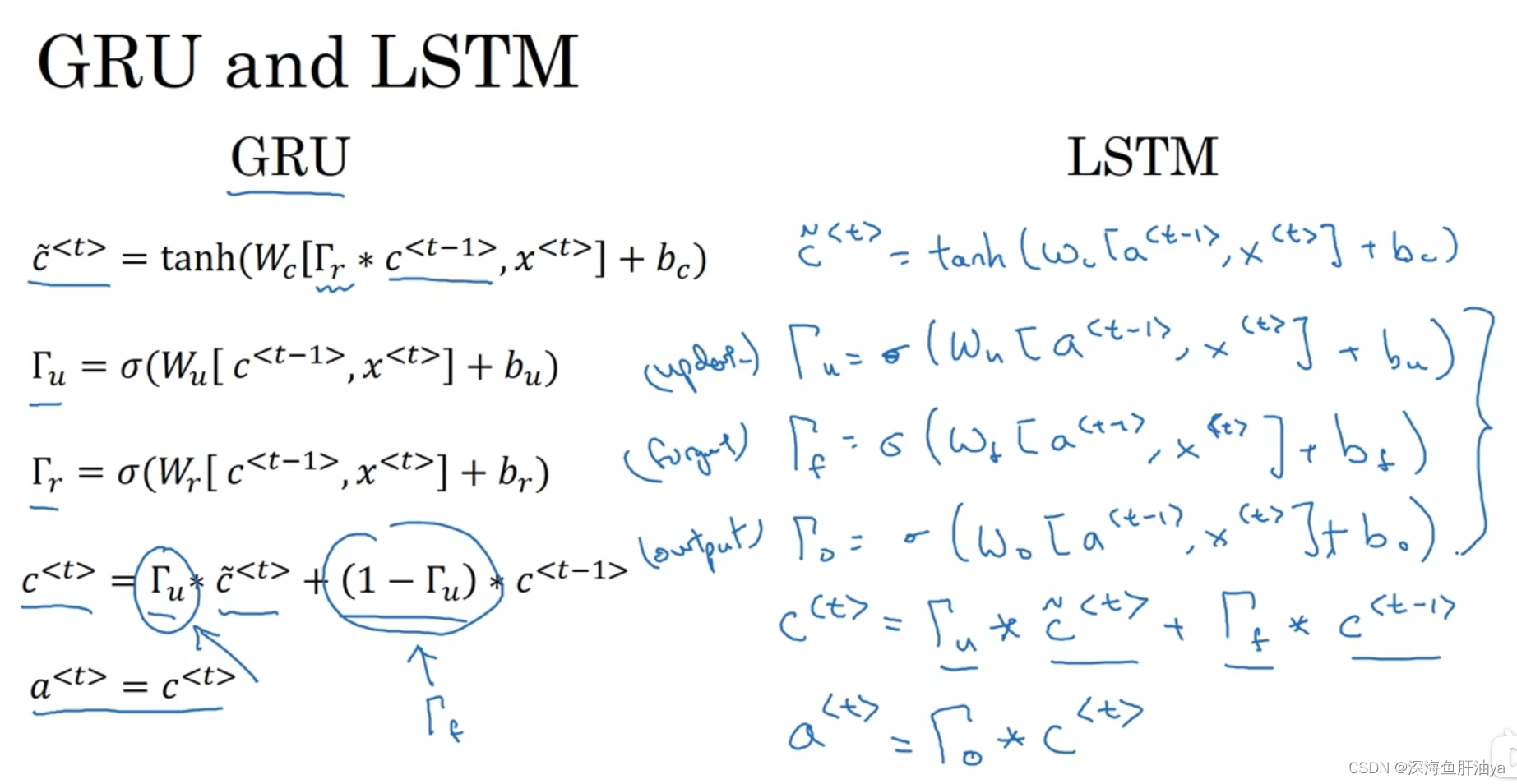 带你玩转序列模型之循环神经网络（三）LSTM & BRNN & DRNN_drnn结构图-CSDN博客