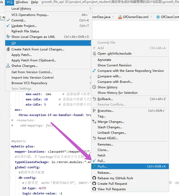 解决idea/pycharm github推送错误invalid authentication data. Connection refused_pycharm log in github ...