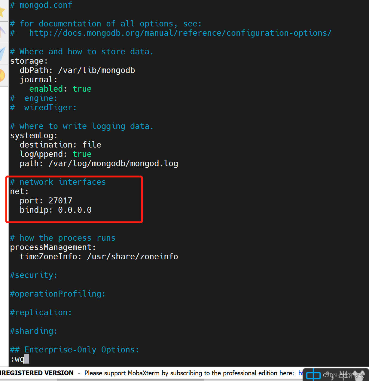 Ubuntu下mongodb的安装及配置 Ubuntumongodb配置文件 Csdn博客