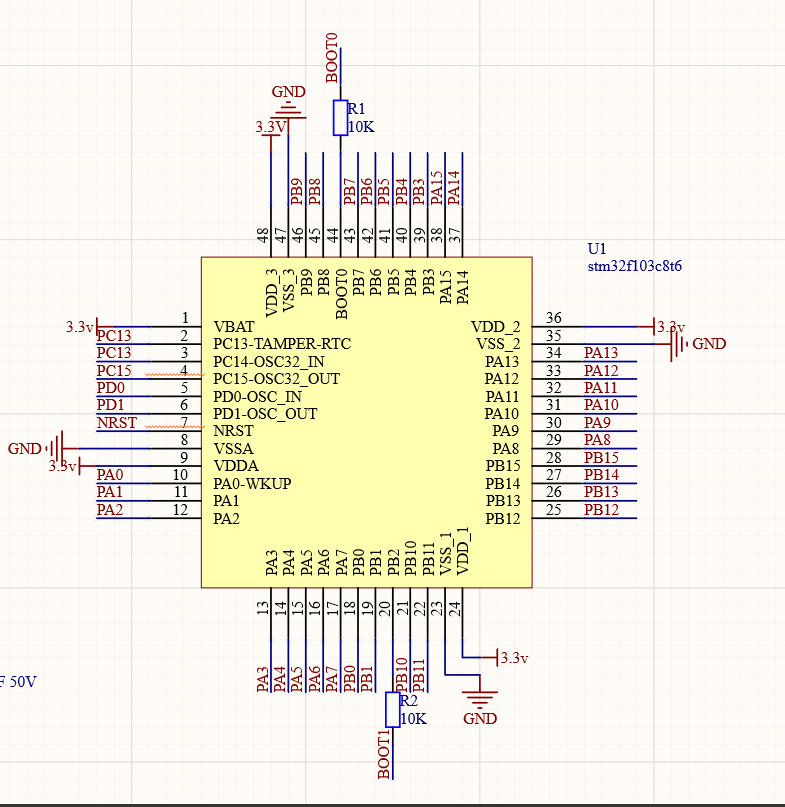 STM32+SD卡的原理图绘制以及用32完成对SD卡的数据读取（fat文件模式）_stm32与sd卡的电路连接图-CSDN博客