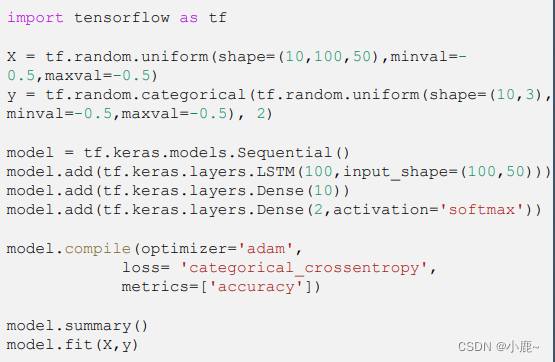 TensorFlow 2.0 API层次结构_低阶api是什么意思_小鹿~的博客-CSDN博客